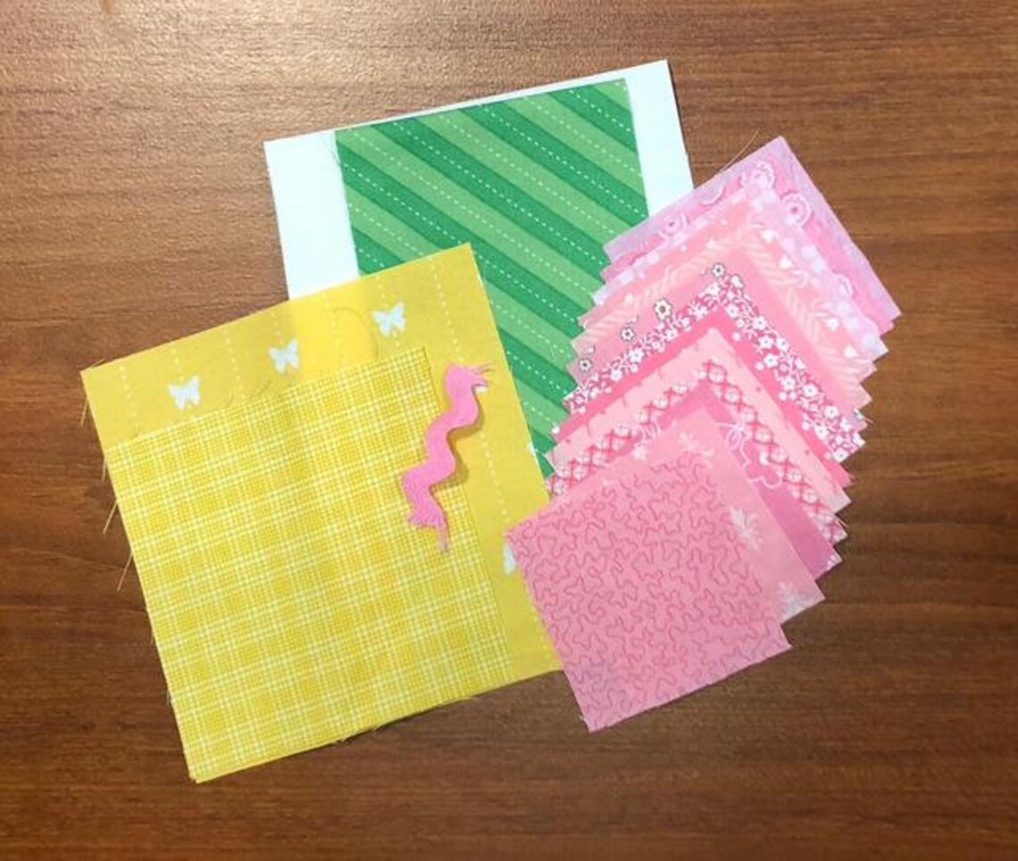 Pig Quilt Block Kit, Precut Pig Kit, All Fabric & Pattern Included, Joy ...
