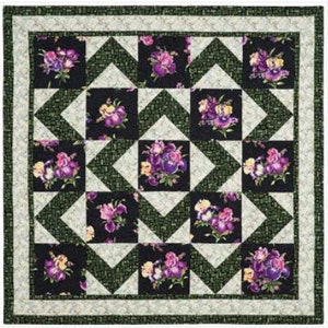 Walk About Quilt Pattern by Grizzly Gulch Gallery, Easy Geometric Quilt ...