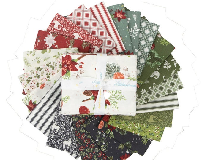 Tilda Cotton Beach Fat Quarters, Beach Shells Blenders Fat Quarter ...