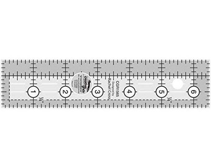 Easy Circle Cut Ruler 8in X 12in, Use 28mm Rotary Cutters, Fold Fabric ...