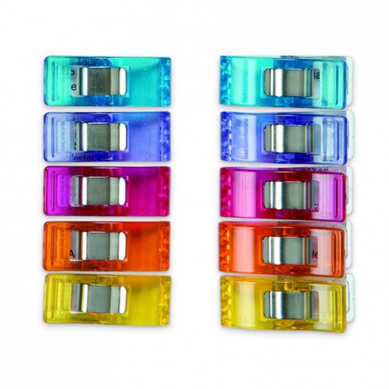 Wonder Clips by Clover 50 Count Multi Colored Craft Clips - Etsy