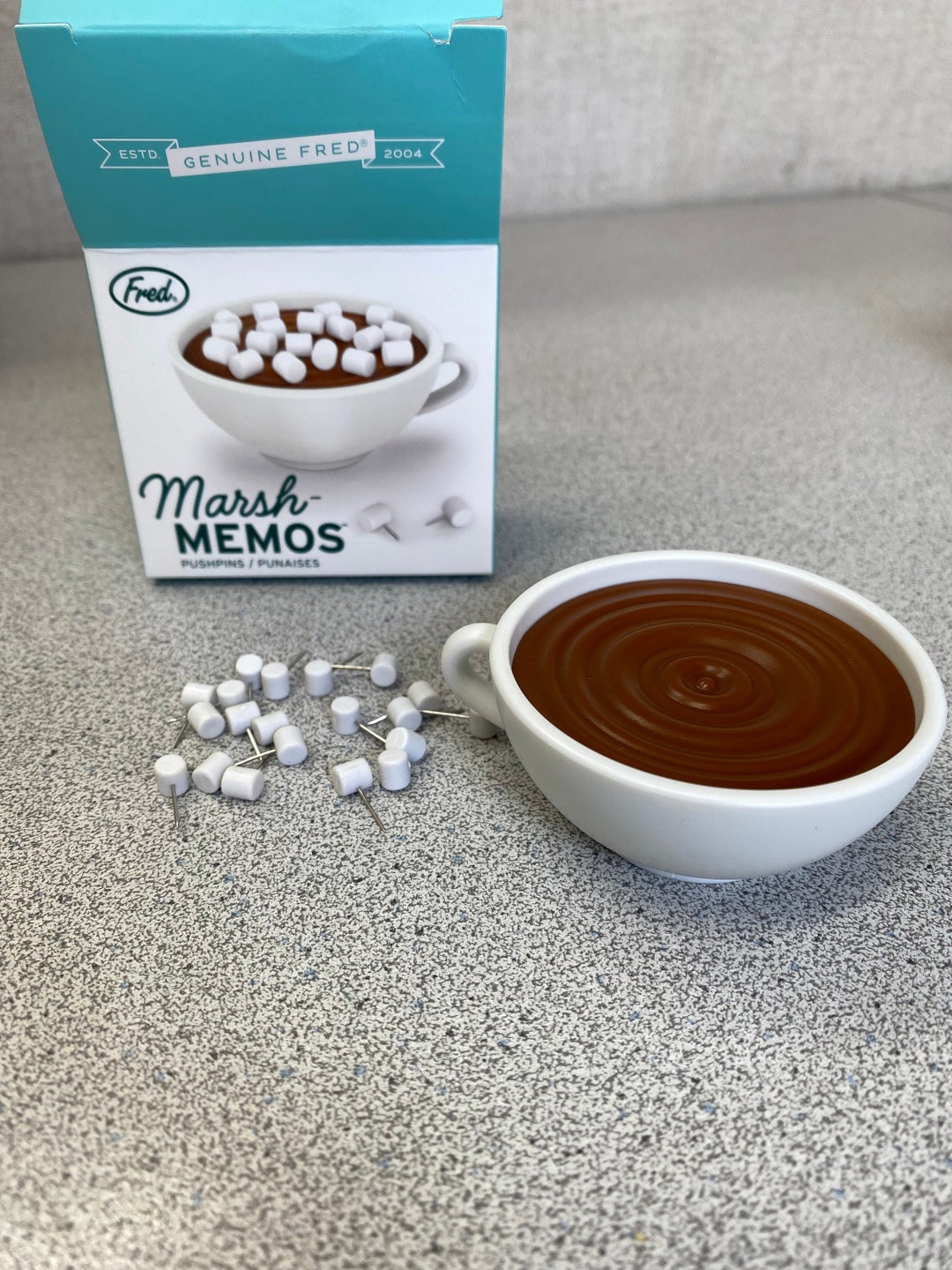 Super Cute Marshmallow Push Pins, Great Gift for Teachers, Quilters and ...