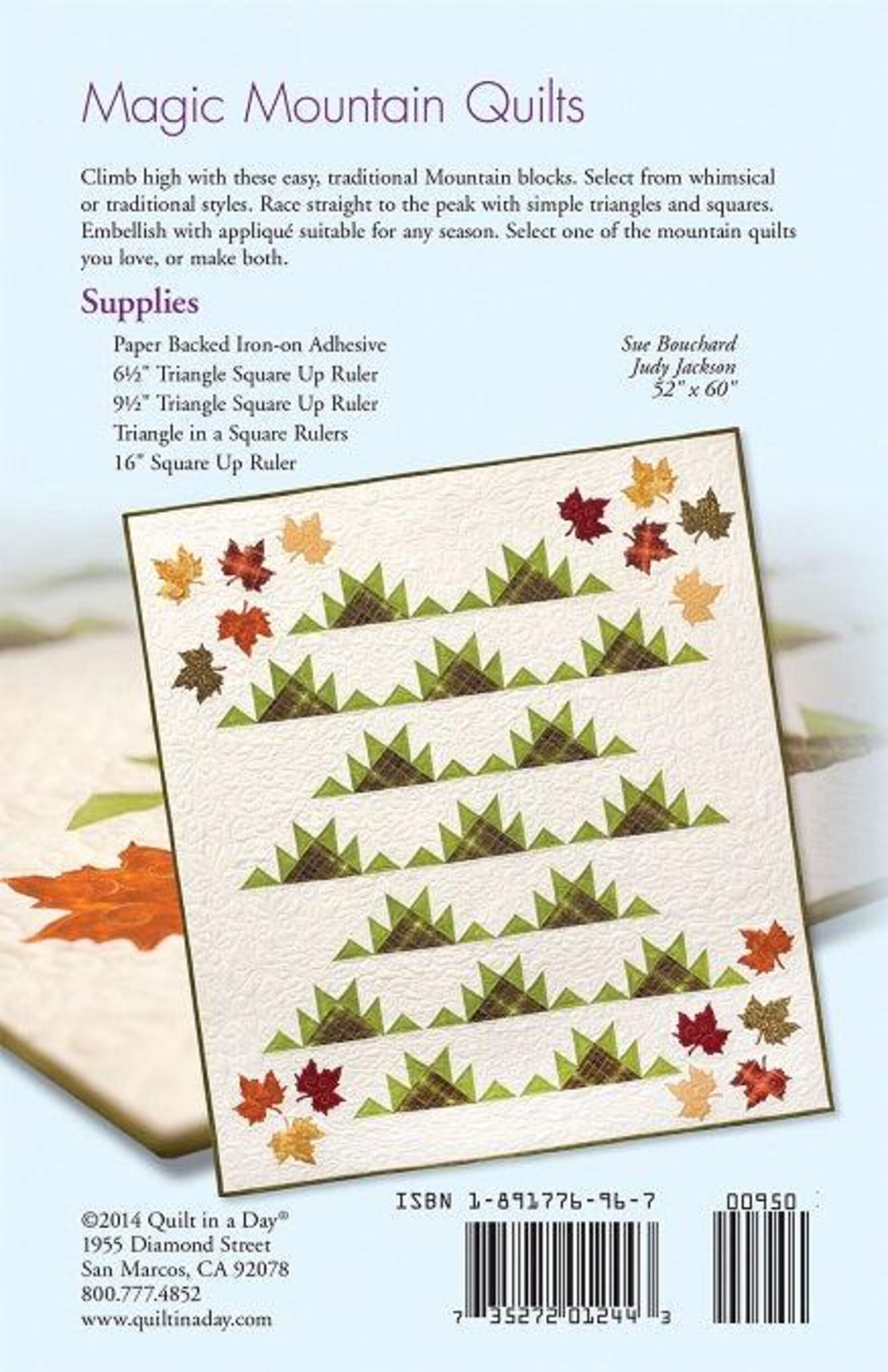 Magic Mountain Quilts: Eleanor Burns Signature Pattern for Quilt in a ...