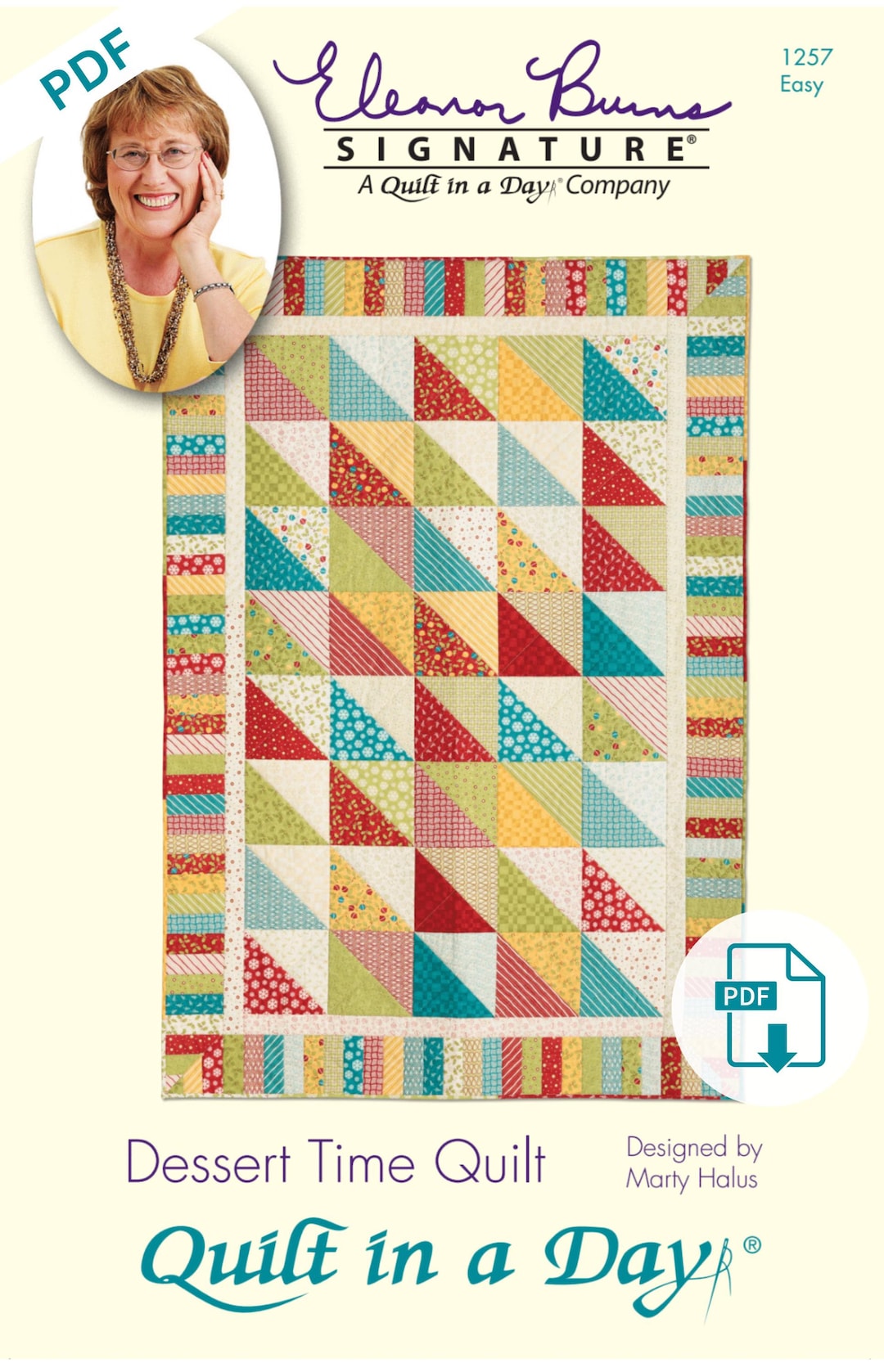 Dessert Time Digital Download Quilt Pattern - Eleanor Burns Signature ...