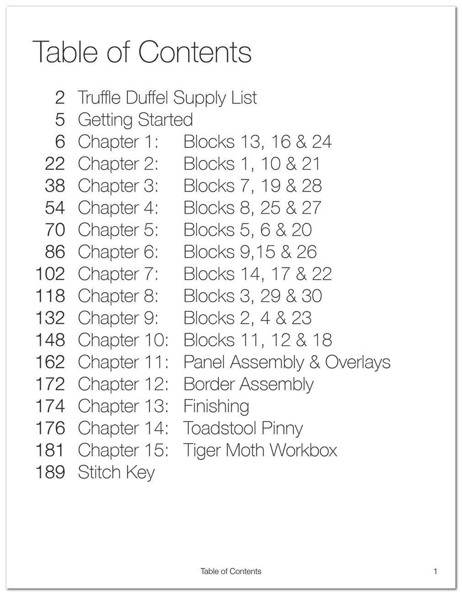 Truffle Duffel Quilt Pattern Book by Sue Spargo - Wool Appliqué and ...