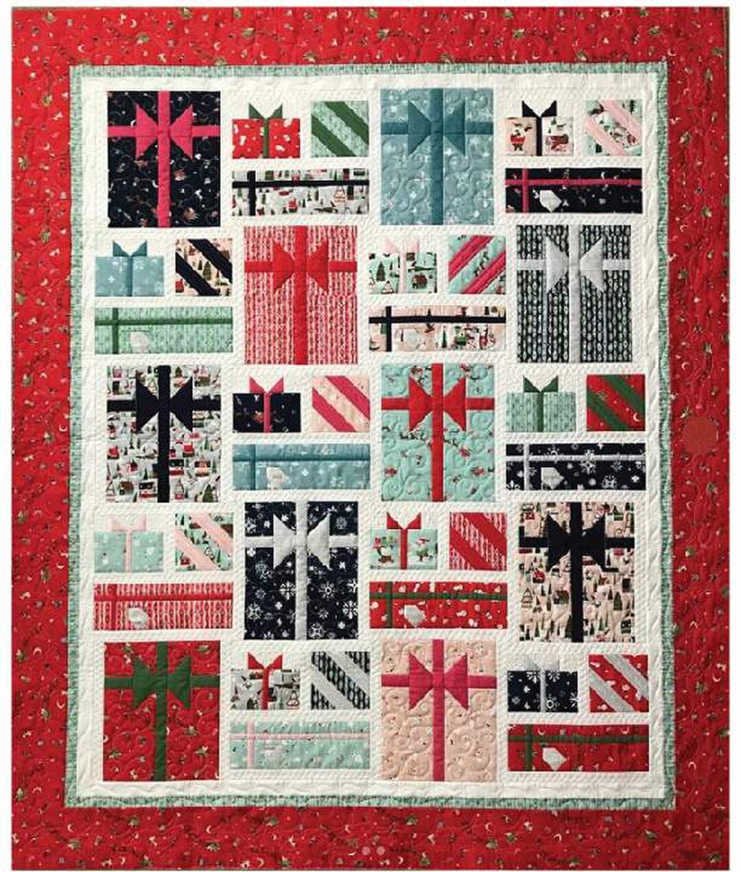 Pretty Packages Quilt Pattern by Pine Mountain Designs Fat Quarter ...