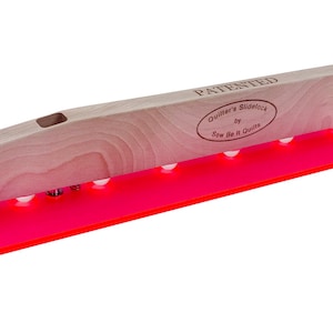 24 Inch PINK Edge Quilter's Slidelock Quilting Ruler That Highlights ...
