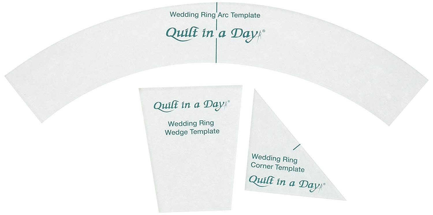 Wedding Ring Template Set by Quilt in a Day - Etsy