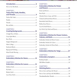 Foolproof Flower Embroidery Book by Jennifer Clouston - 80 Stitches and ...