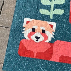 Red Pandas Quilt Pattern by Art East Quilting Co - Traditionally Pieced ...