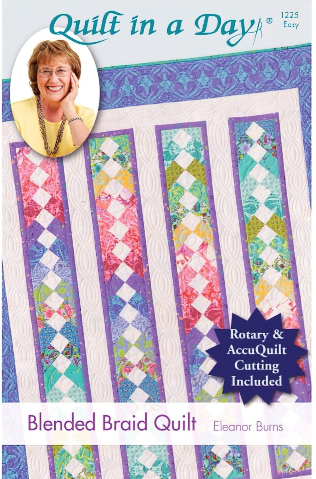 Blended Braid Quilt: Eleanor Burns Signature Pattern - 2.5" Strip ...
