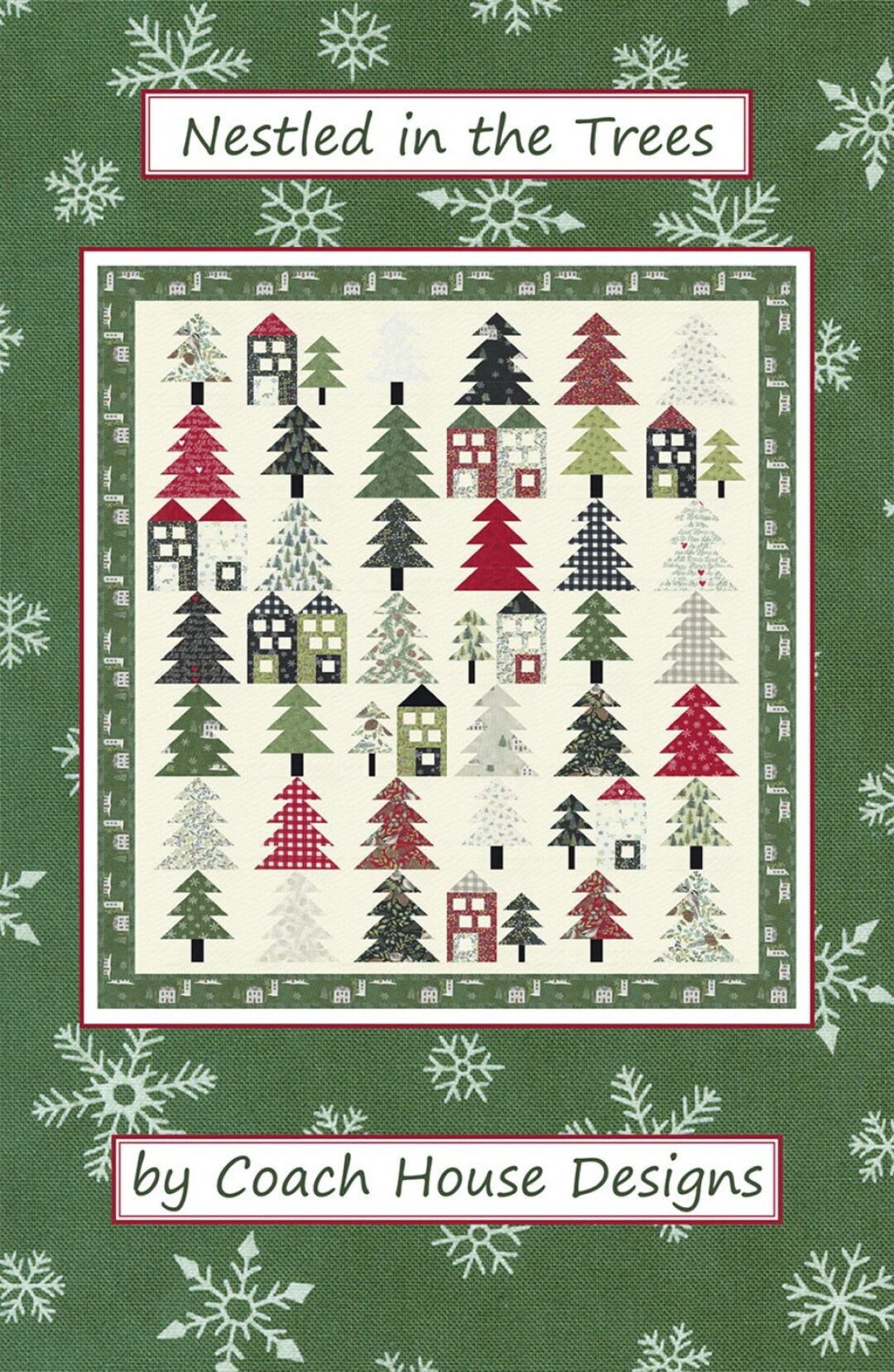 Nestled in the Trees Quilt Pattern From Coach House Designs - Layer ...
