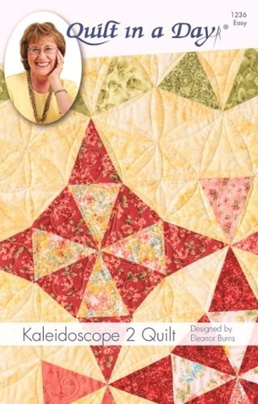 Eleanor Burns Signature Quilt Pattern: Kaleidoscope 2 Quilt in a Day - Etsy