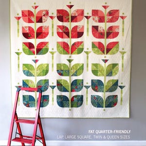 Beanstalk Quilt Pattern by Robin Pickens - Fat Quarter Friendly Modern ...