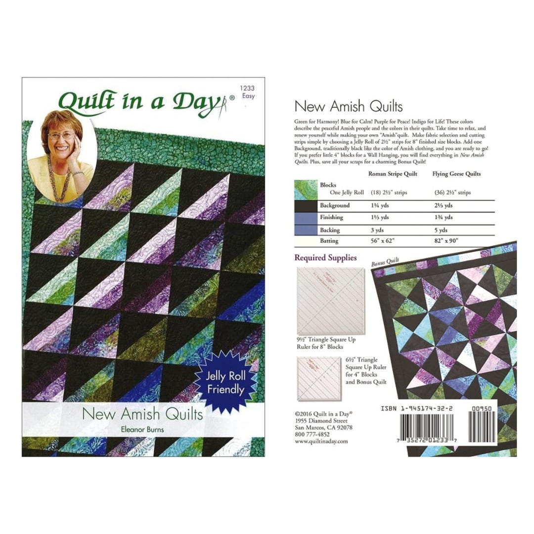 New Amish Quilts - Easy Signature Pattern by Eleanor Burns, Instant ...