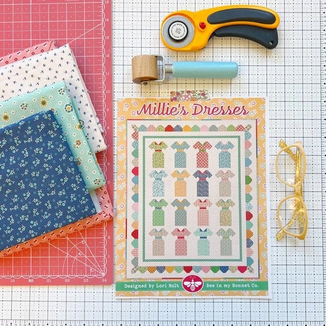 Millie's Dresses Quilt Pattern by Lori Holt It's Sew Emma - Etsy