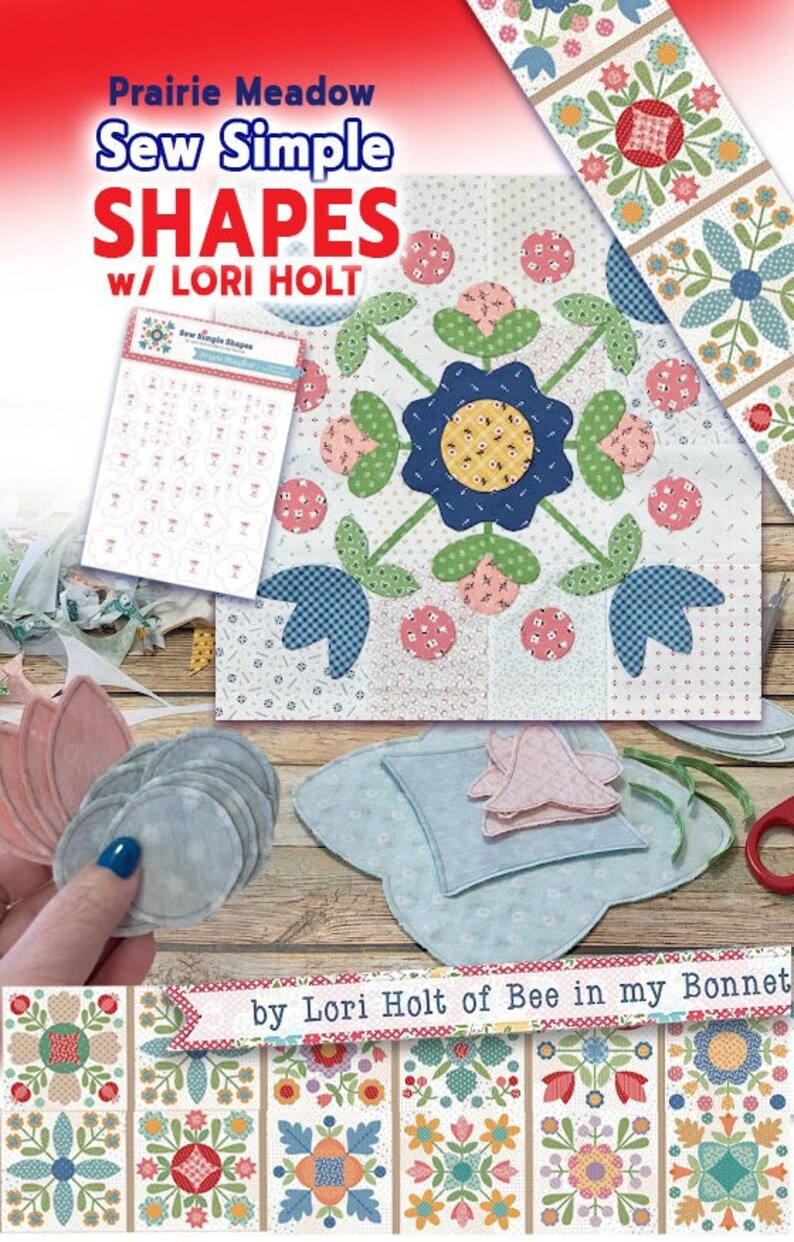 Prairie Meadow Sew Simple Shapes Templates by Lori Holt for - Etsy