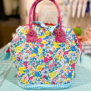 Mini Poppins Bag Pattern & Stays by Aunties Two Patterns - Etsy
