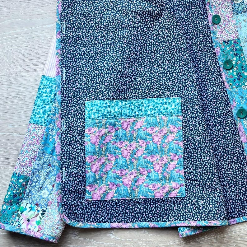 Laura Jacket Pattern by Creative Abundance, Melly & Me DIY Quilted ...