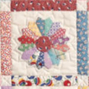 Mini Dresden Plate Pattern and Template 1280 Quilt in a Day Eleanor ...