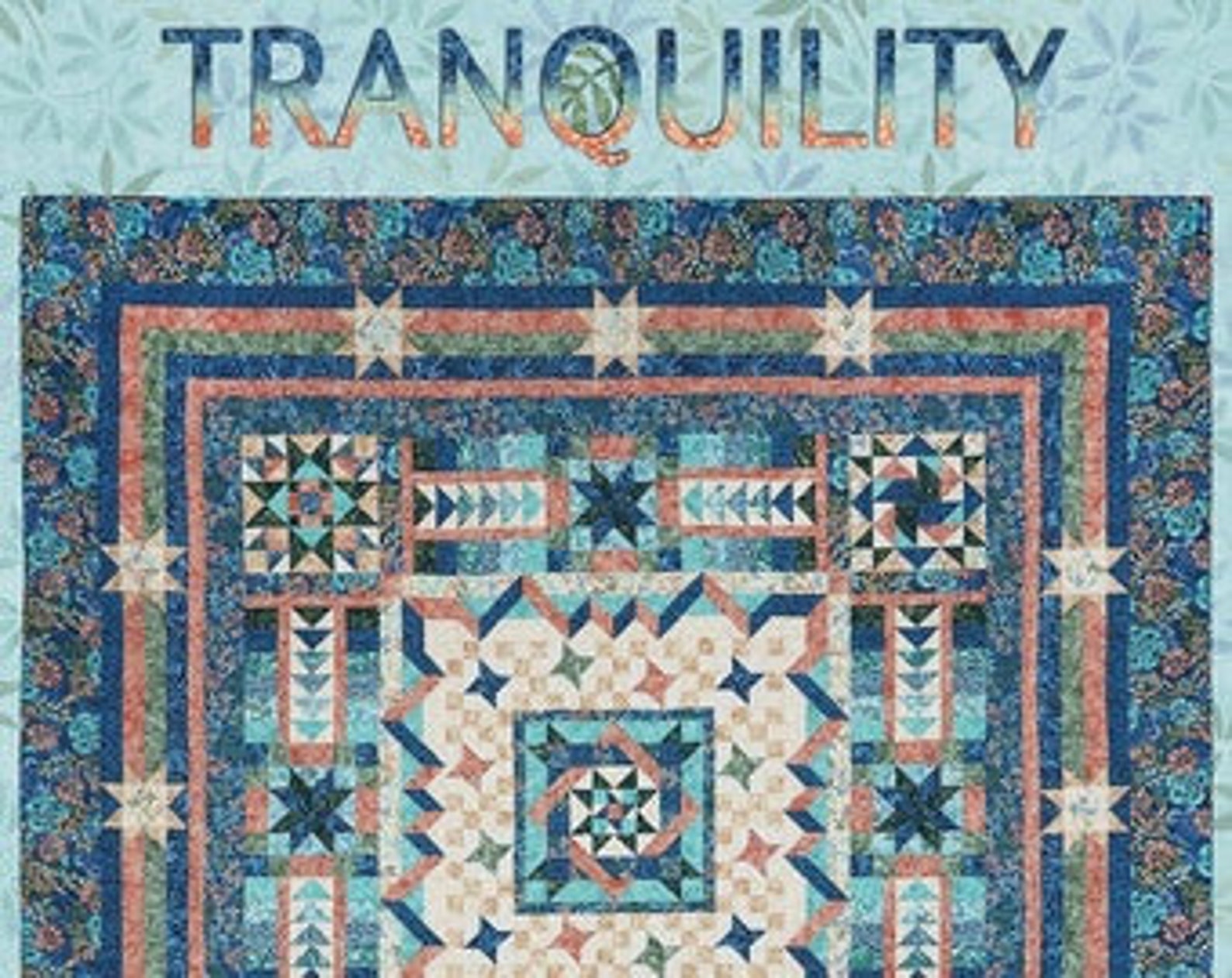Tranquility Quilt Pattern by Wing and a Prayer Blue Quilts - Etsy