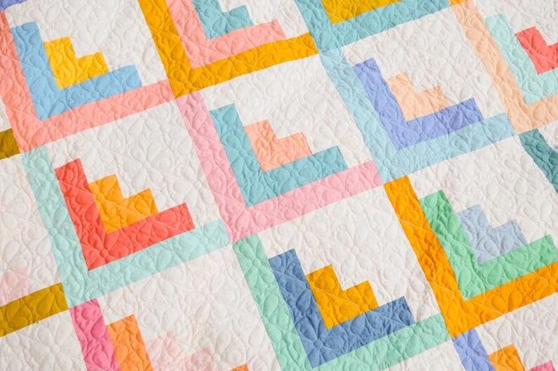The Bonnie Quilt Pattern by Kitchen Table Quilting - Includes 5 Sizes ...