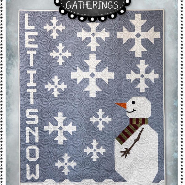 Snowman Quilt - Etsy