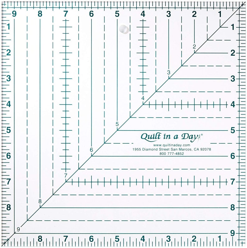 9.5 Square up Ruler by Quilt in a Day - Etsy