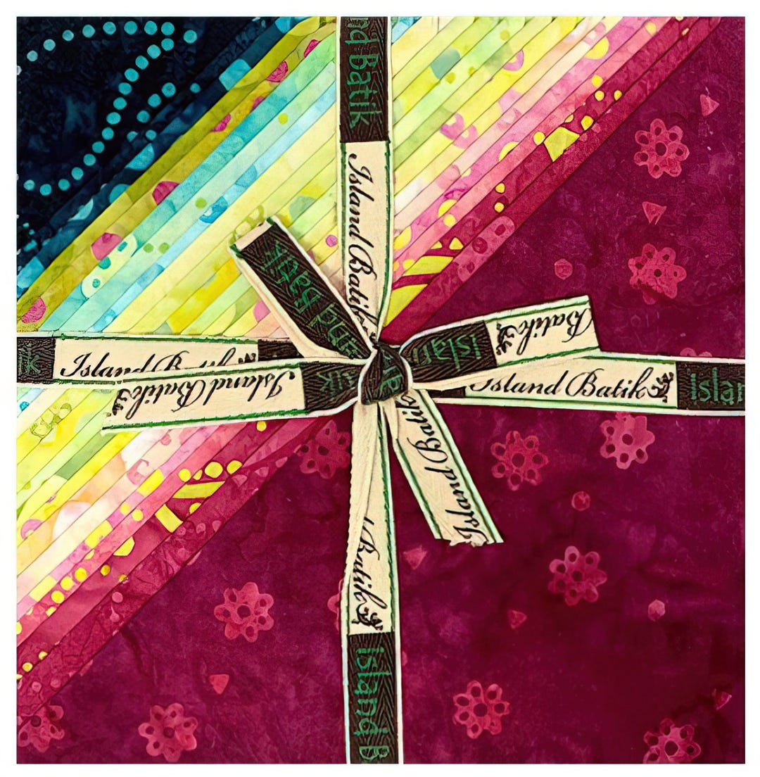 Island Batiks Paisley Got Mod 10x10 Stack Pack - Etsy