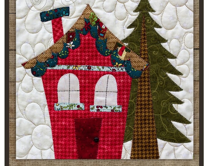 Rose House Precut Fused Applique Pack, Christmas Applique Pattern ...