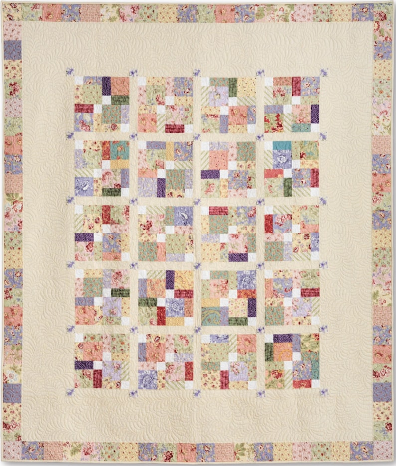 Tossed Nine Patch - Digital Download Eleanor Burns Signature Quilt ...