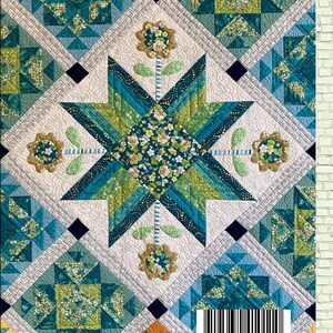 Color Collage Block of the Month Pattern Booklet Features 10 Parts You ...