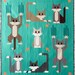 Cat Scratch Quilt Pattern by Art East Quilting Co - Etsy