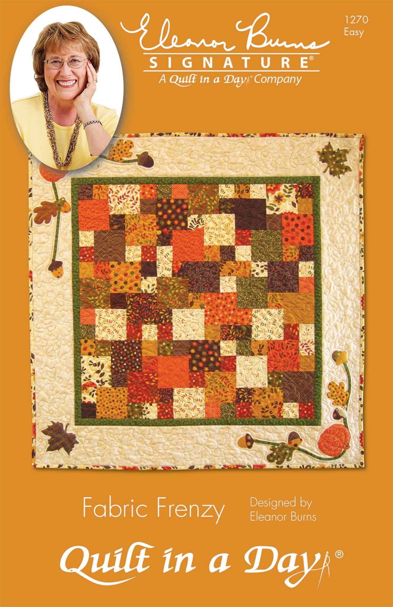 Fabric Frenzy - Eleanor Burns Signature Quilt Pattern, Easy Fall and ...