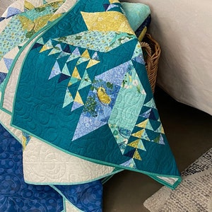 Wind Drifter Quilt Pattern by Robin Pickens, Quilt in a Day Sew ...