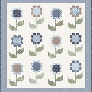Cottage Blossoms Quilt Pattern by Lella Botique - Sunflower Spring ...