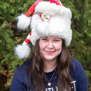 Snowbound Quilted Santa Hat Pattern by Melissa Mortenson, DIY Santa ...