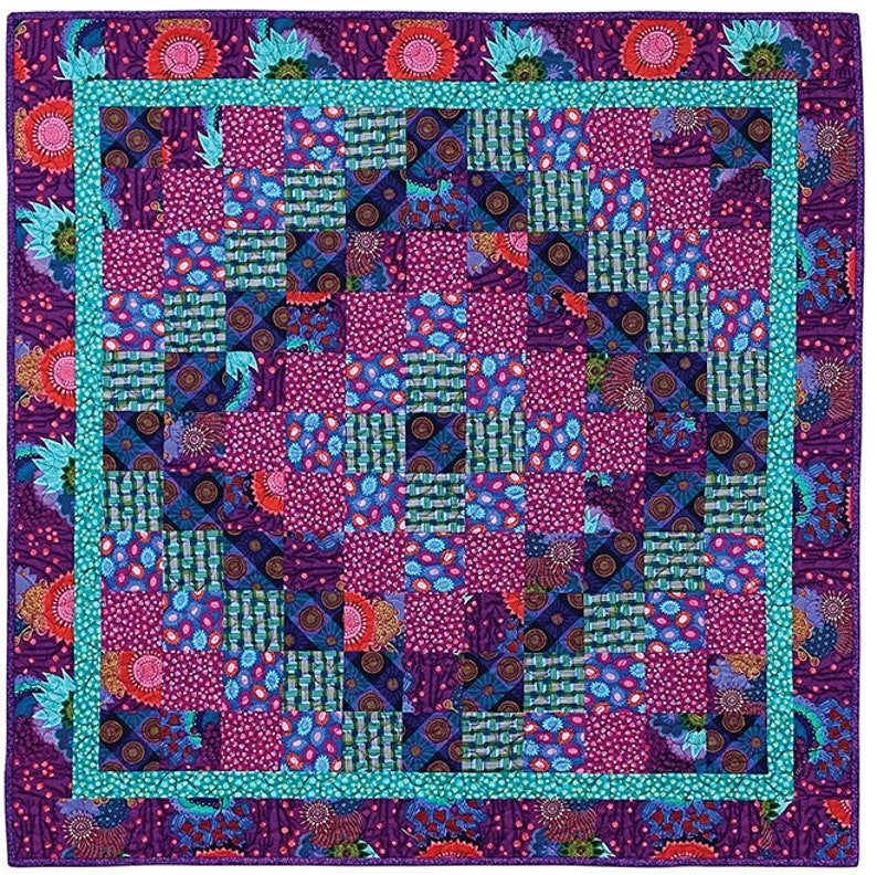 Trip Around the World Quilt Pattern by Eleanor Burns Quilt in - Etsy