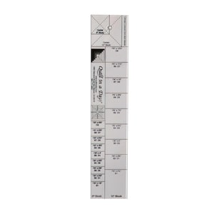 The Log Cabin Ruler by Quilt in a Day - Companion to Forty Fabulous ...