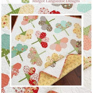 Magnolia Quilt Pattern by the Pattern Basket - Charm Pack or Layer Cake ...