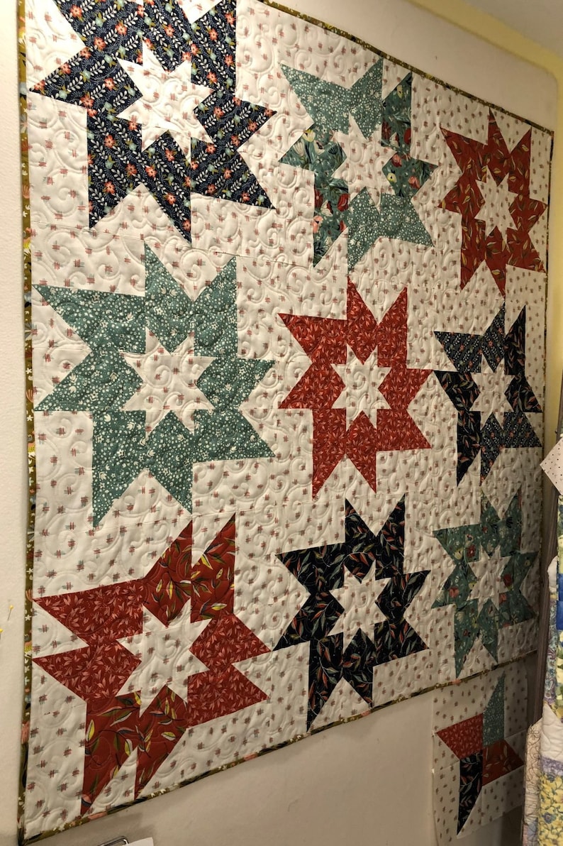 Cosmic Crush Quilt Pattern by Modernly Morgan - 3 Quilt Sizes Included ...