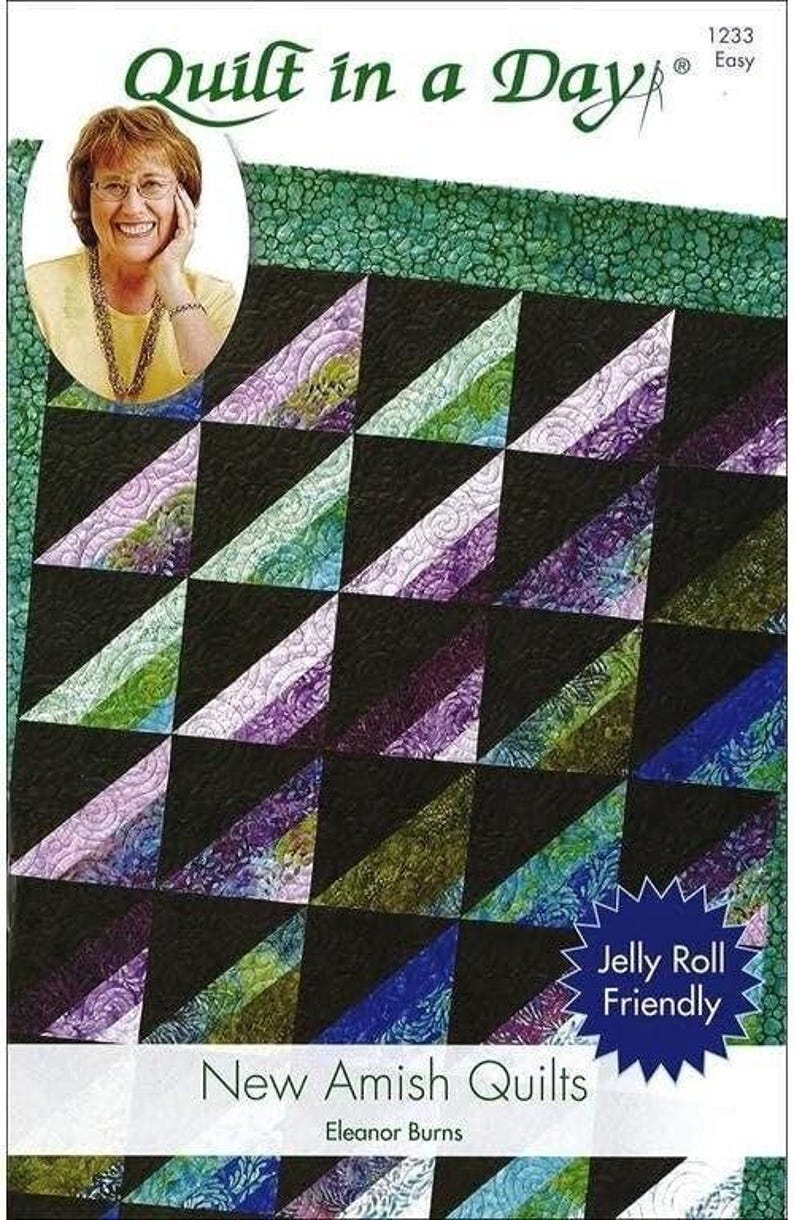 New Amish Quilts - Easy Signature Pattern by Eleanor Burns, Instant ...