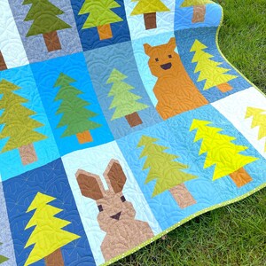 Lookout Quilt Pattern by Elizabeth Hartman - Includes 3 Sizes - Etsy