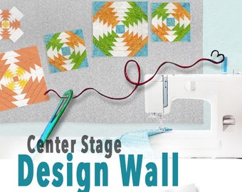Quilt Block Design Wall Center Stage White Felt Designing Background - Etsy