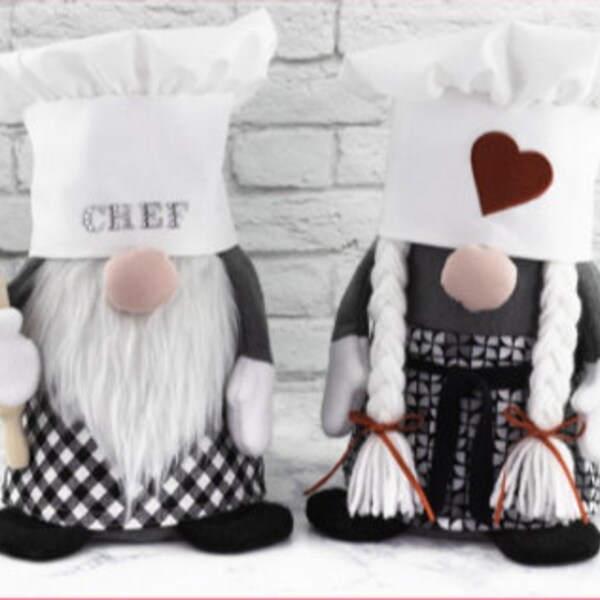 Chef Gnomes - Etsy