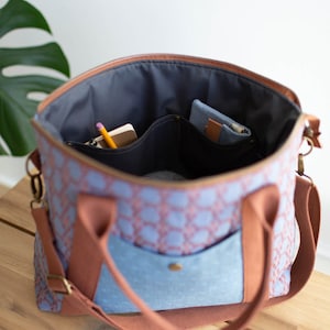 Oxbow Tote Bag Pattern by Noodlehead - Etsy