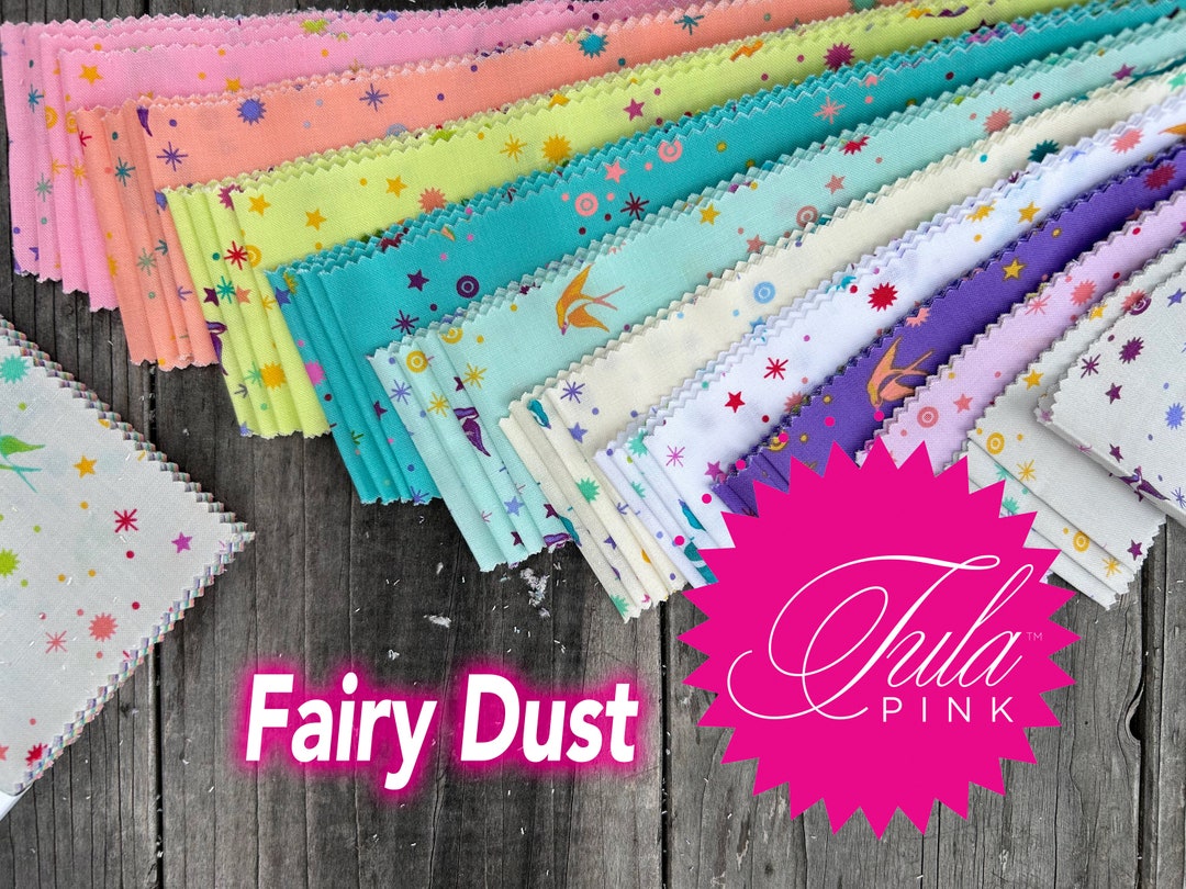Fairy Dust Precuts by Tula Pink and Free Spirit, Super Cute Colorful 2. ...