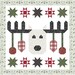 Deerly Loved Quilt Pattern by Coriander Quilts, Christmas Reindeer ...