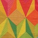 Aura Foundation Paper Piecing Pattern, a Super Colorful Ombre Quilt ...