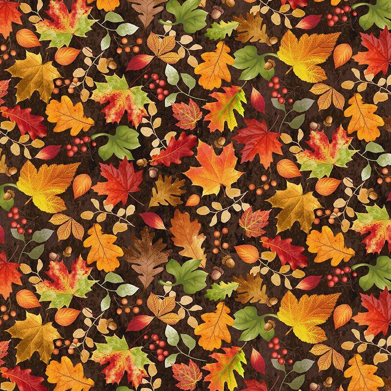 Fall Flannel Fabric - Etsy